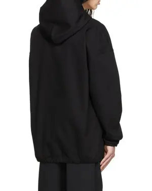 We11Done Graphic Print Hooded Sweater
