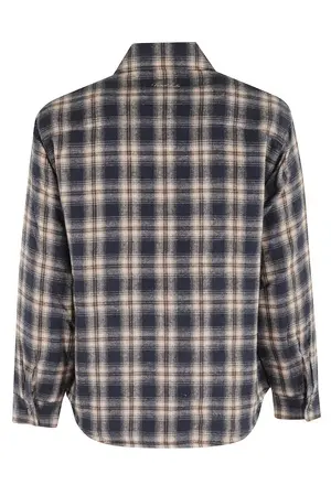 DUNST Quilted Check Flannel Shirt