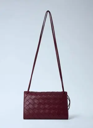 Bottega Veneta Andiamo Woven Shoulder Bag