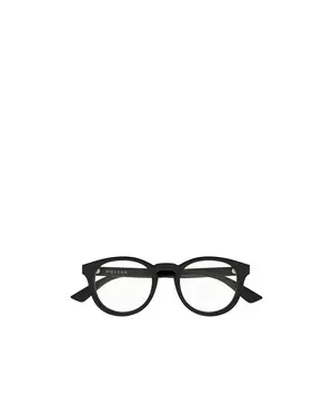 Alexander McQueen Round Frame Eyeglasses - Grey