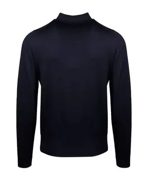 John Smedley Bradwell Long-sleeve Polo Shirt