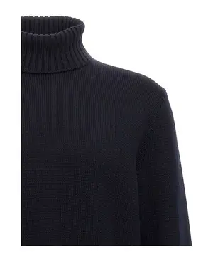 ZANONE Turtleneck Knitted Jumper - Black