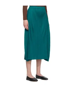 PLEATS PLEASE BY ISSEY MIYAKE Pleated Midi Skirt