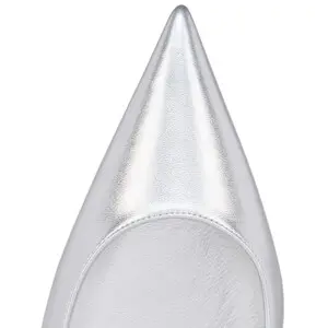 CHRISTIAN LOUBOUTIN Miss Z Pumps - Silver