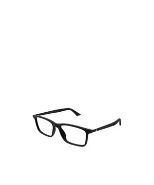 Montblanc Rectangle Full Rim Eyeglasses - Black