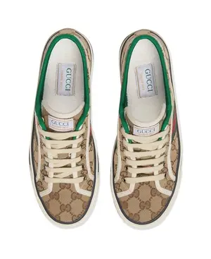 Gucci Gg Tennis 1977 Low-top Sneakers - White