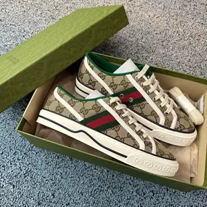 Gucci Gg Tennis 1977 Low-top Sneakers - White