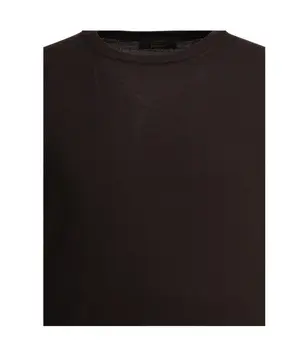 ZANONE Crewneck Long-sleeved Jumper - Black