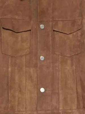 AMI Paris Logo Detailed Long-sleeved Jacket