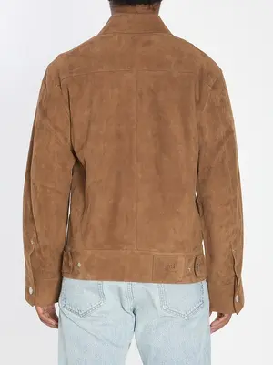 AMI Paris Logo Detailed Long-sleeved Jacket