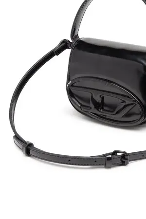 DIESEL® 1dr-xs Iconic Logo Detailed Mini Tote Bag - Black