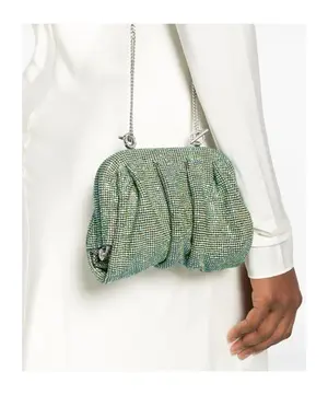 Benedetta Bruzziches Embellished Chain Shoulder Bag