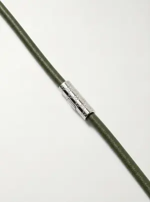 Gucci Gg Detail Bracelet - Green