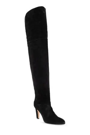 Chloé Knee-high Heeled Boots - Black