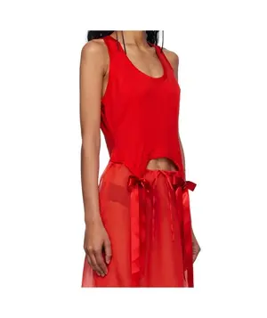 Simone Rocha Bow Detail Easy Vest