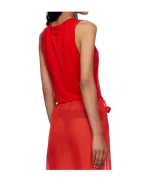 Simone Rocha Bow Detail Easy Vest