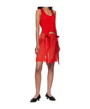 Simone Rocha Bow Detail Easy Vest