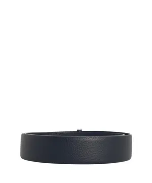 TOM FORD Logo Plaque Buckle Belt - Black