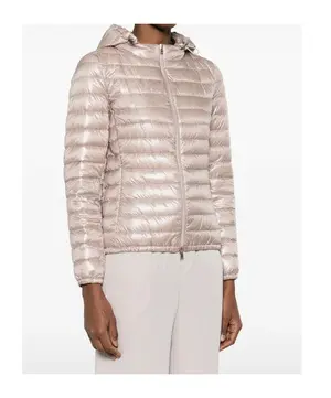 Herno Quilted Hooded Down Jacket - Nude