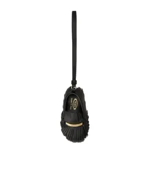 TOD'S Gommino Driving Shoe Charm - Black
