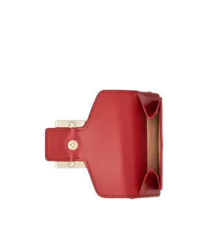 ROGER VIVIER Belle Vivier Wallet In Leather - Red
