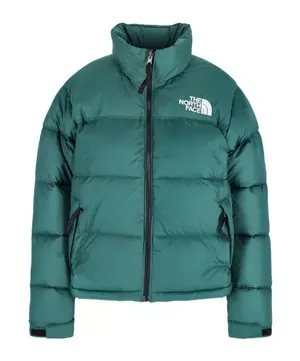 The North Face 1996 Retro Nuptse Down Jacket With Stand Collar - Blue