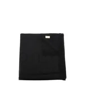 Gucci Logo Star Print Scarf - Black