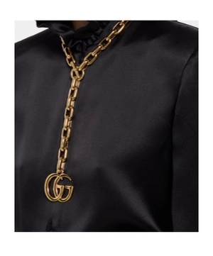 Gucci Long-sleeve Shirt With Bow Detail