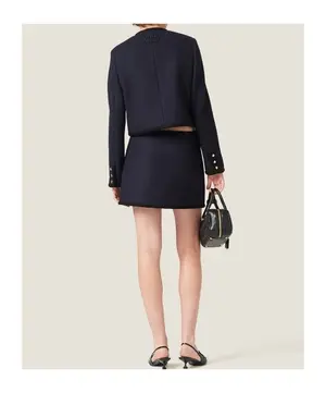 Miu Miu Zipped Mini Skirt