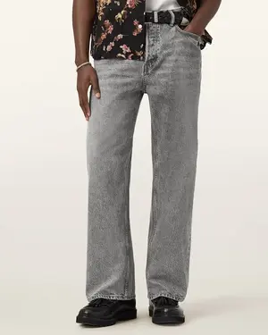 ALLSAINTS Relaxed Fit Wide Leg Jeans
