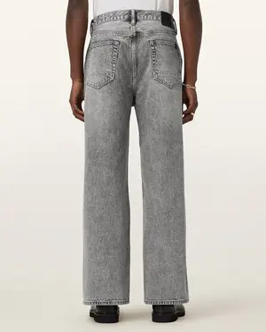ALLSAINTS Relaxed Fit Wide Leg Jeans