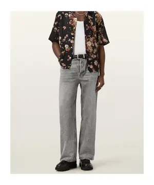 ALLSAINTS Relaxed Fit Wide Leg Jeans