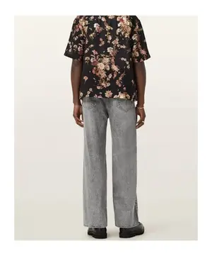ALLSAINTS Relaxed Fit Wide Leg Jeans