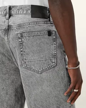 ALLSAINTS Relaxed Fit Wide Leg Jeans