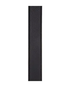 FERRAGAMO Gancini Double Buckle Belt - Black