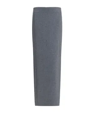 Thom Browne Grosgrain Loop Tab Zipped Pencil Skirt