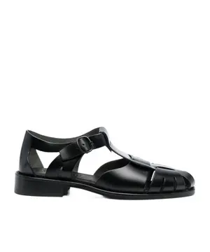 Hereu Pesca Fisherman Sandals - Black