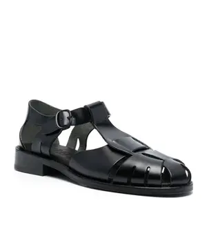 Hereu Pesca Fisherman Sandals - Black