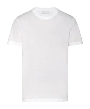 Prada Logo-patch Crewneck Three-pack T-shirts - White