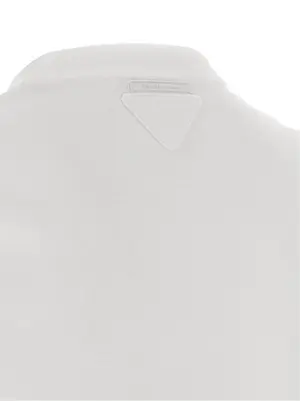 Prada Logo-patch Crewneck Three-pack T-shirts - White