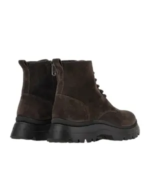 Hogan H692 Lace-up Ankle Boots - Brown