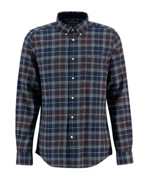 Barbour Fortrose Tailored Long-sleeved Shirt - Black