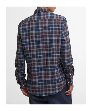Barbour Fortrose Tailored Long-sleeved Shirt - Black