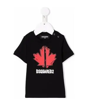 Dsquared2 Maple Leaf" Printed T-shirt