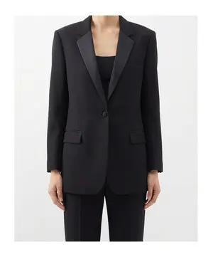 Celine Wool Gabardine Tuxedo Jacket