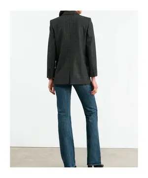 NILI LOTAN Checked Blazer