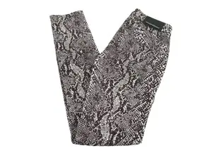 Sportmax Snake Print Slim-fit Trousers - Black