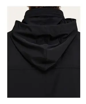 FERRAGAMO Technical Faille Caban Overcoat