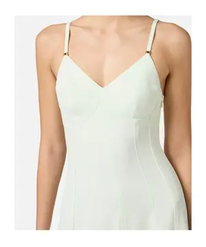 Elisabetta Franchi Lightweight Crêpe Midi Dress
