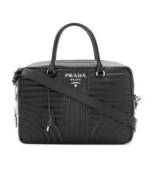 Prada Logo Detail Shoulder Bag